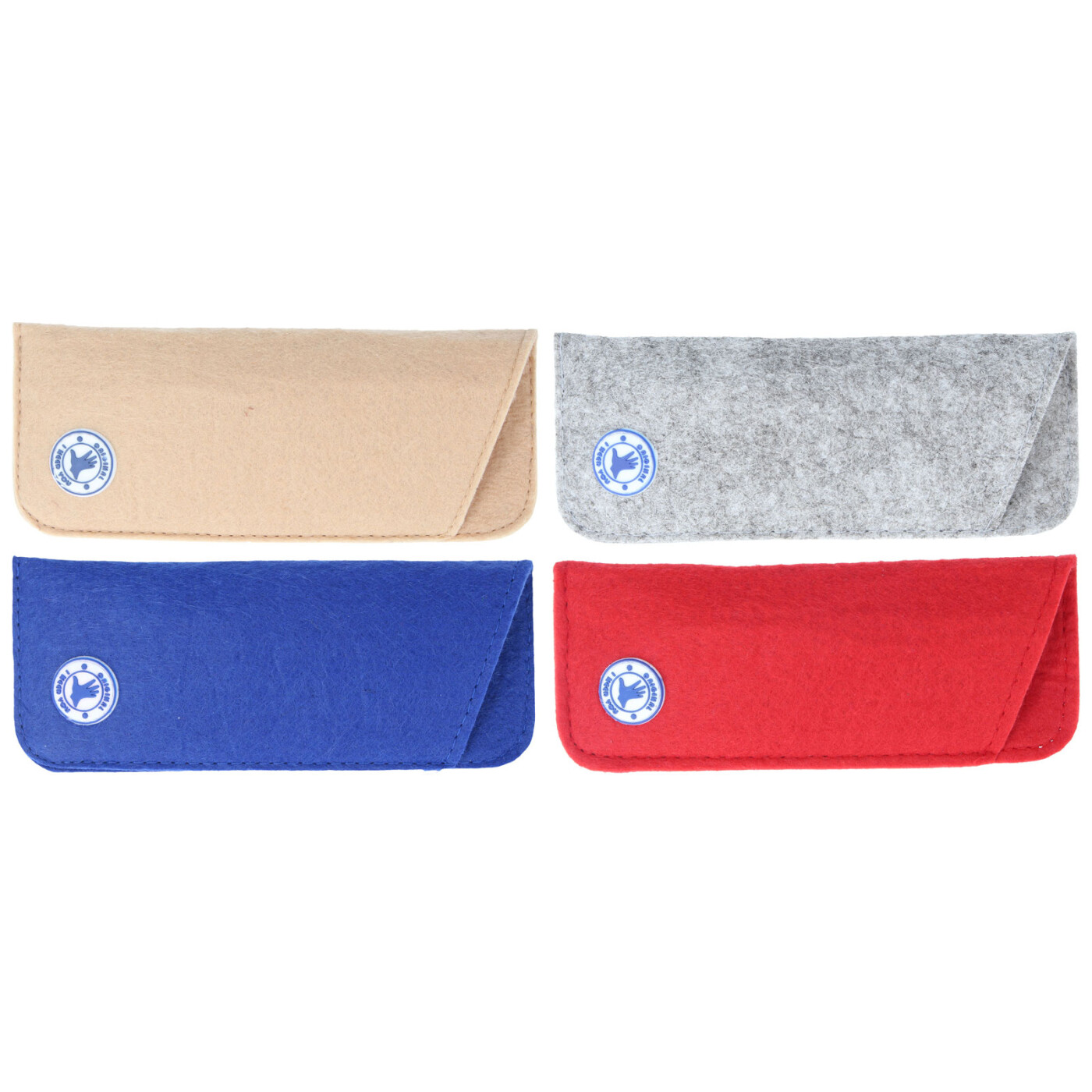 Filz-Einsteck-Etui für Brillen "Filliz" in verschiedenen Farben