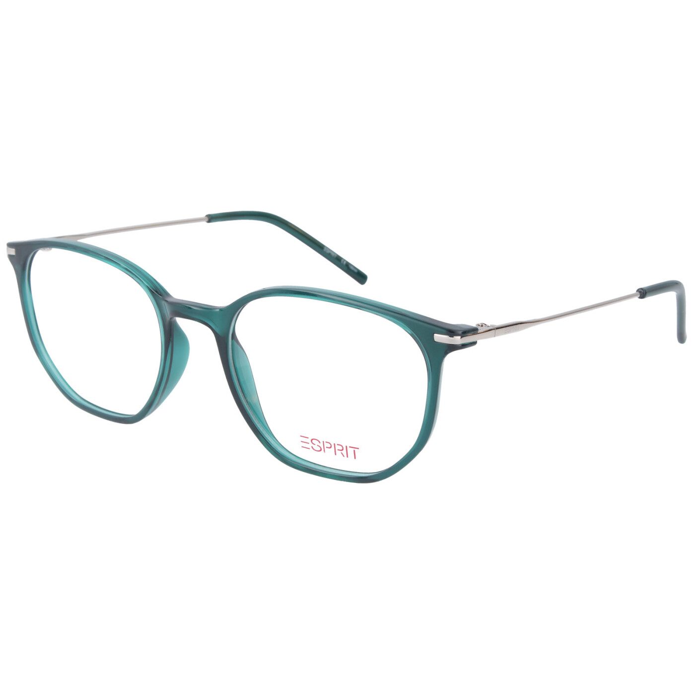 Esprit - ET 17129 547 | moderne Brillenfassung in Grün-Silber
