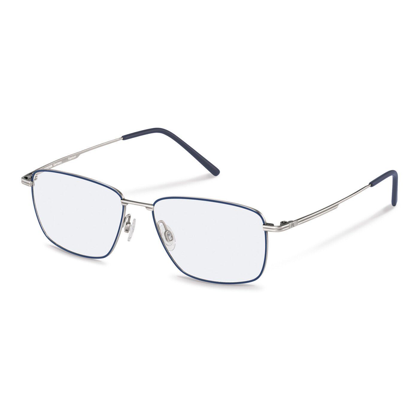 Schlichte Rodenstock Titan-Brillenfassung 7106 B in Titanium