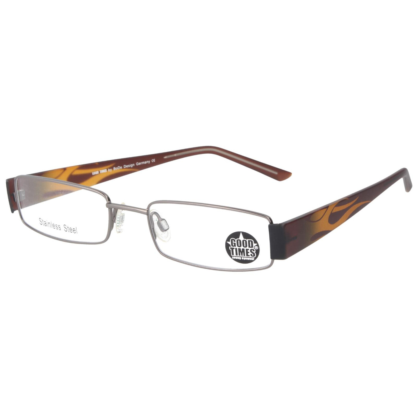 Klassische Vollrand - Brillenfassung "Good Times" Mod. 693 Halbbrille