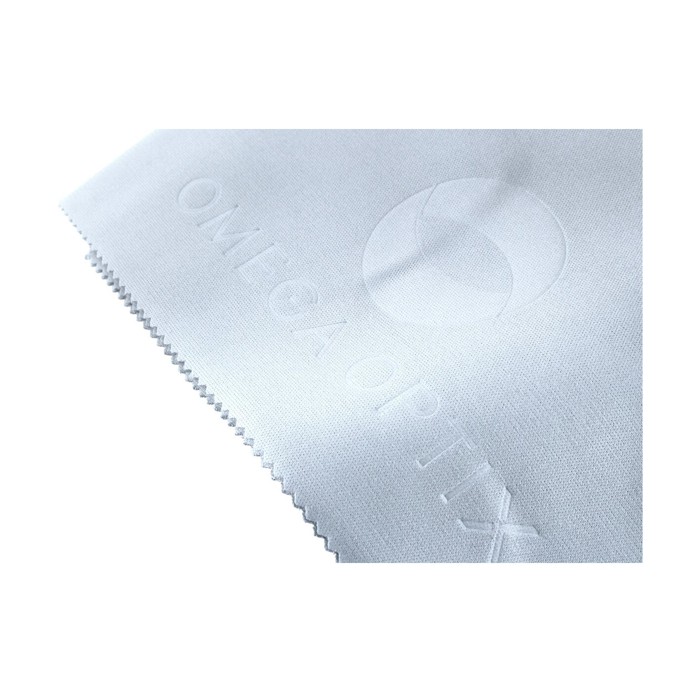 Großes OMEGA OPTIX Werkstatttuch 47 x 50 cm aus Microfaser in Grau