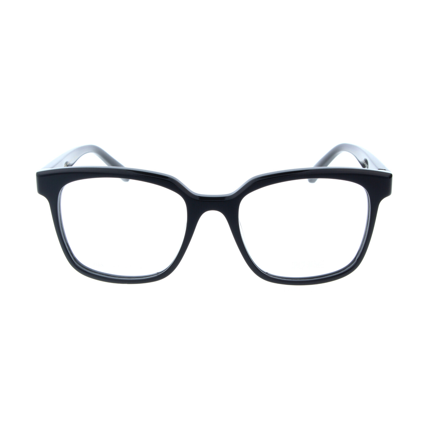 Klassische JOSHI Brillenfassung 8139 C2 aus Acetat in Shiny Schwarz