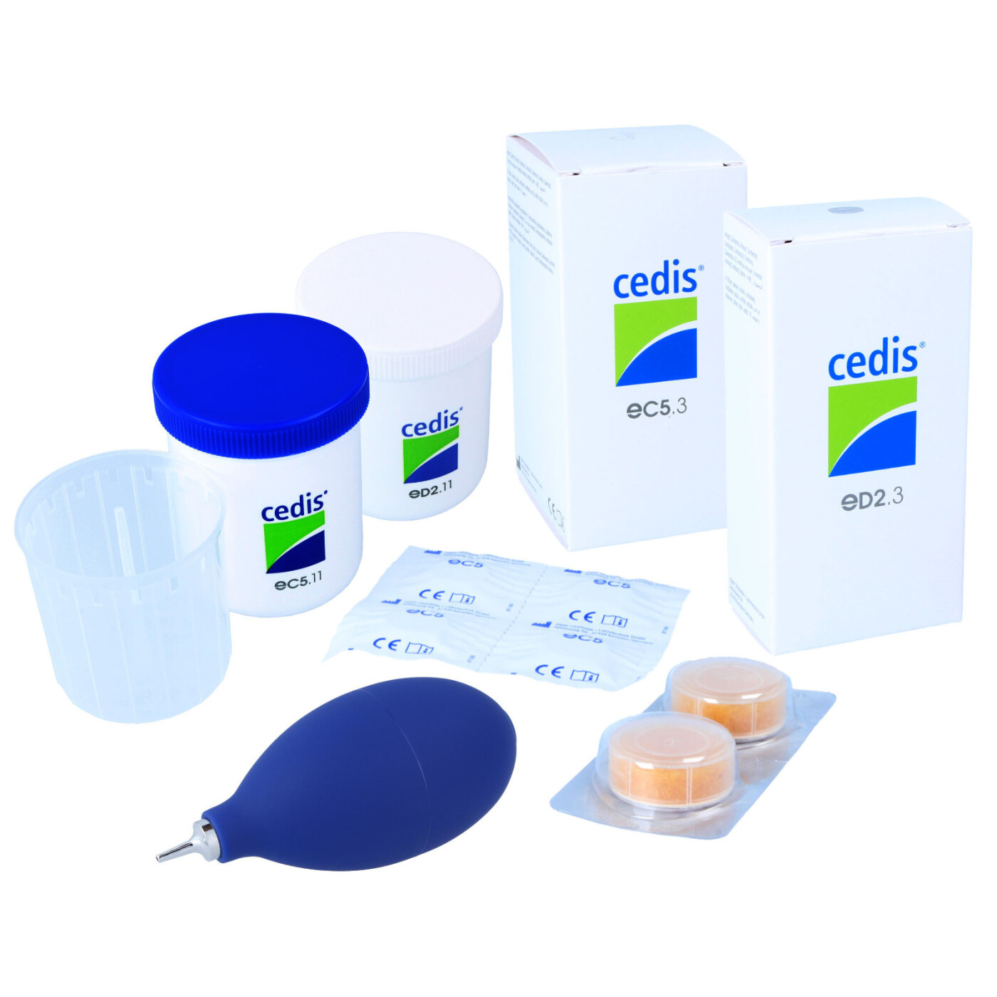 Cedis XXL Reinigungs- und Trockenset für alle Hörgeräte hinter dem Oh