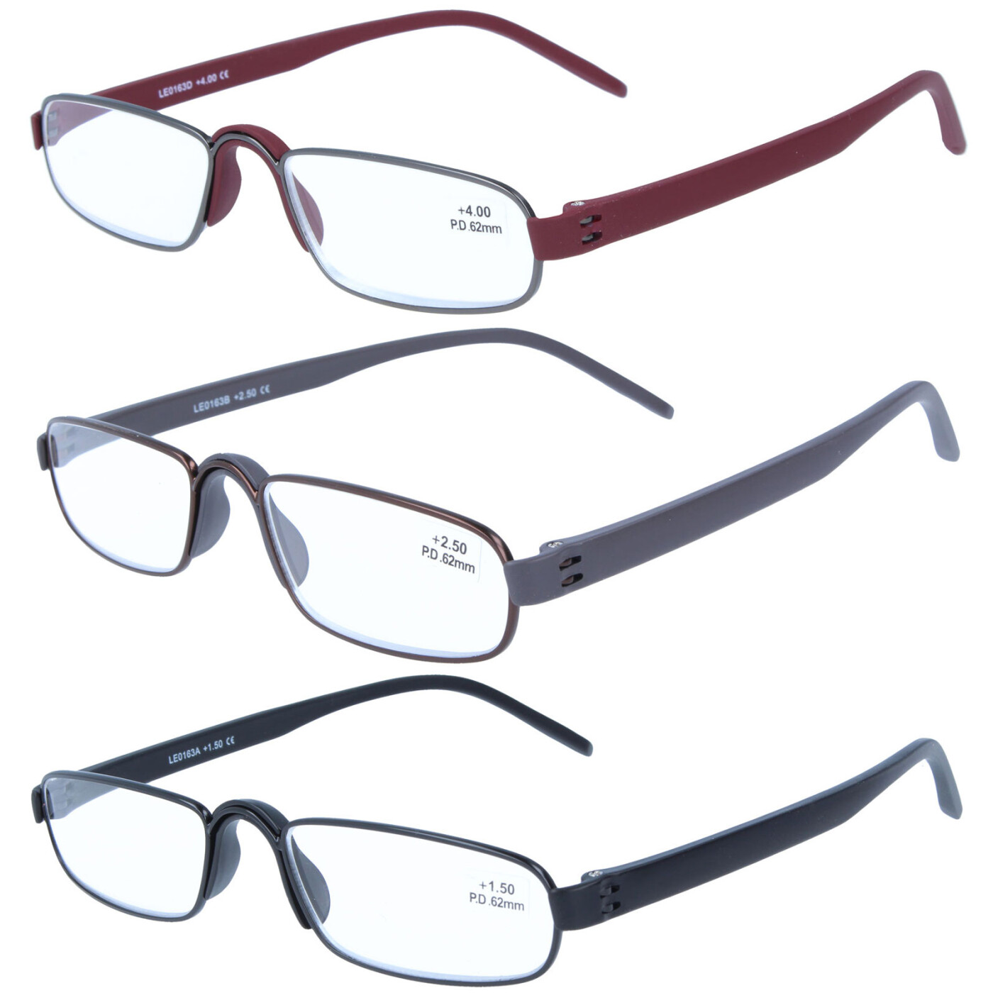 Rodenstock ProRead 2180 Lesebrille / Halbbrille inkl. Stecketui, 99,0